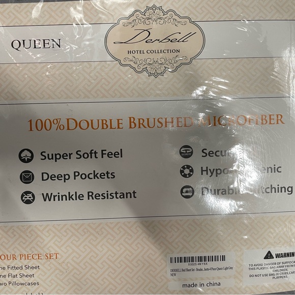 Derbell | Bedding | Hotel Collection Queen Sheet Set Cream | Poshmark